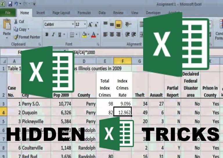 Best Hidden Tricks in Microsoft Excel