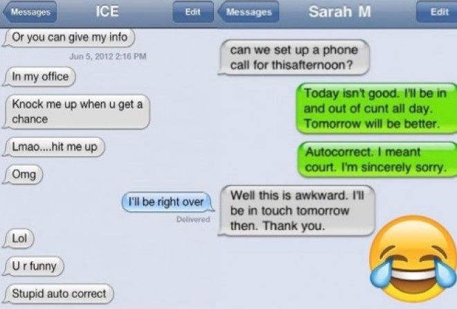 15 Worst Autocorrect Mistakes People Have Sent Their Bosses